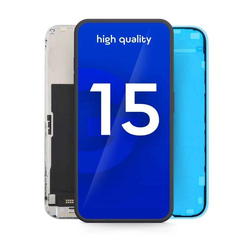 Apple iPhone 15 LCD Display + Touchscreen - High Quality - Black ...