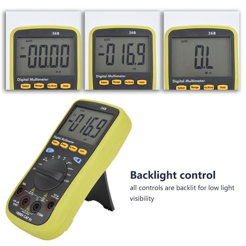 Jabe Professional Bluetooth Digital Multimeter With Smartphone App - 3 ...